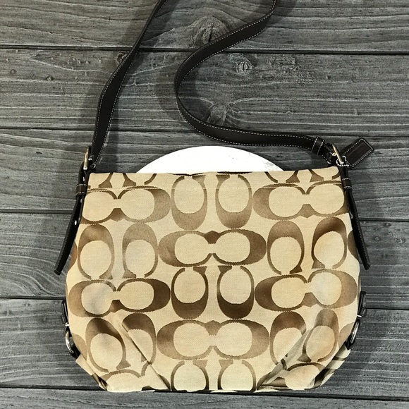 Coach | Bags | Authentic Coach Monogrammed Signature Duffle Bag | Poshmark